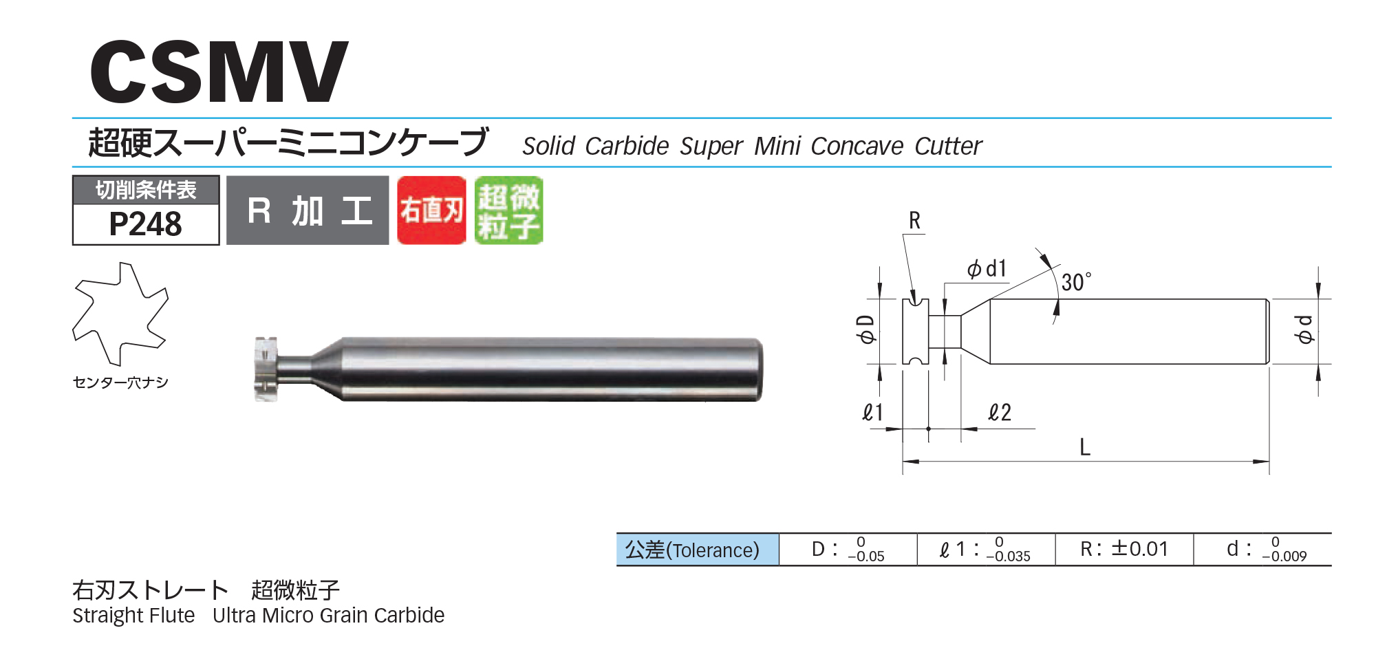 CSMV | Dao cắt lõm EIKO siêu nhỏ carbide rắn - Jian Chen